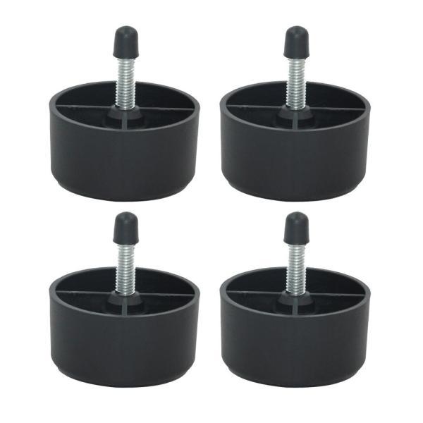 説明: 1セット(4個)ヘビーデューティベッドライザーソファフィート. 頑丈な構造のプラスチック製. 取り付けが簡単な取り付けアクセサリ付き. ベッド.ソファ.キャビネット.ワードローブなど.4脚の家具に使用します. 高さ:35mm / 1...