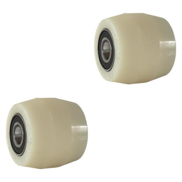 説明:[製品寸法]: フォークリフトホイールの寸法は80mmx70mmで.ほとんどの標準的なフォークリフトやハンドトラックに適合します. [パッケージ内容]: 各パッケージにはベアリング付きローラーホイールが2個付属しており.ご購入の価値が...