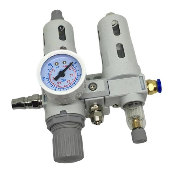 説明:[効率的な濾過性能]: このプロフェッショナルな油水分離フィルターは.空気圧システムから水分.油.不純物を効果的に除去し.清潔で乾燥した空気の出力を保証します. [精密圧力調整]: 一体型の圧力計と調整バルブを備えたこの精密タイヤチェ...