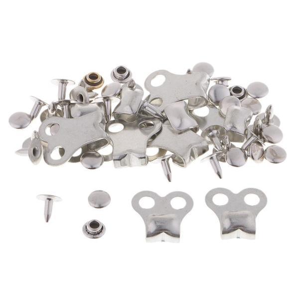 説明:材料:銅金属.それは実用的で.耐久性があり.使いやすいです. レース付きブーツレースフックレースフィッティングシューズレース付き10点セットブートシューズバックル.ハンドバッグストラップコネクター.DIY財布作りなどに最適釣り.ハイキ...