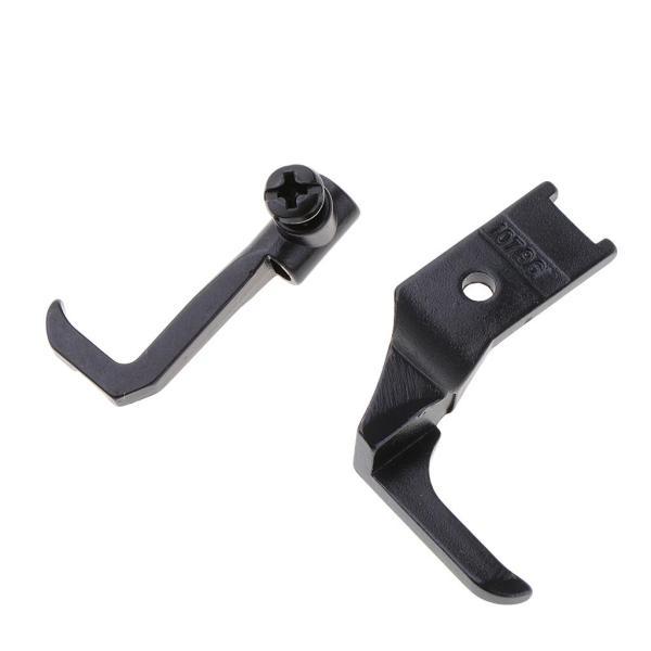 説明:つま先内側フットが上がったウォーキングフットミシン用の右つま先ジッパーフットセット.(モデル: 10796)このセットには外側の足が1つと内側の足が1つ含まれており.外側と内側の足の底には歯が付いています. SEIKO 8B.JUKI...