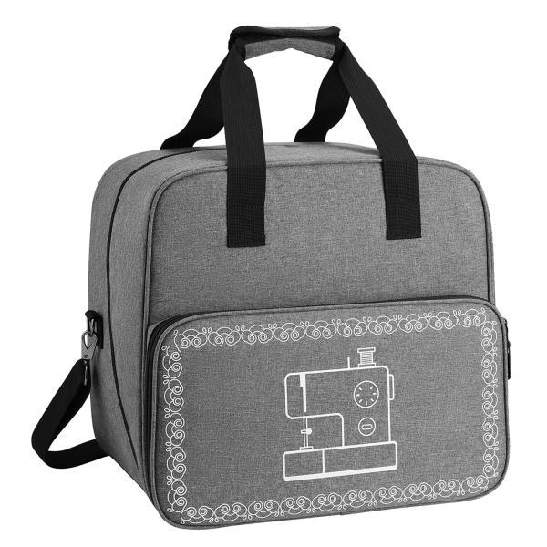 説明:大容量:メインの広々としたポケットはミシンを配置するために設計されており.小さなポケットとフロントポケットは.はさみ.トレッド.針.スプールなどの他のミシンアクセサリーを収納するのに十分な広さです.複数の持ち運び方法:パッド入りのハン...