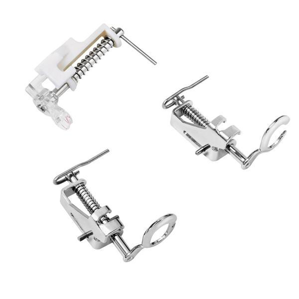 説明:[高品質素材]: ミシンのフリーモーション押さえは信頼性の高い鉄素材で作られており.頑丈で耐久性があり.長寿命です. [裁縫ツール]: このミシン押さえは.縫製プロジェクトに最適なプロ仕様の滑らかな裁縫ツールで.工業用ミシンに欠かせな...