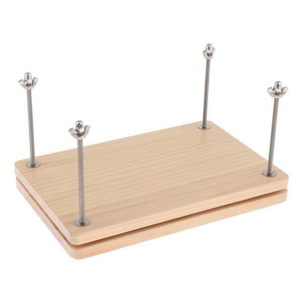 説明:[パッケージ内容]: この木製製本機には.プレスボード2枚.ボルト4本(15cm).ナット4個.ワッシャー4個.蝶ナット4個.ネジキャップ4個を含む必要な付属品がすべて付属しており.すべて箱にきちんと梱包されており.すぐに使用できます...