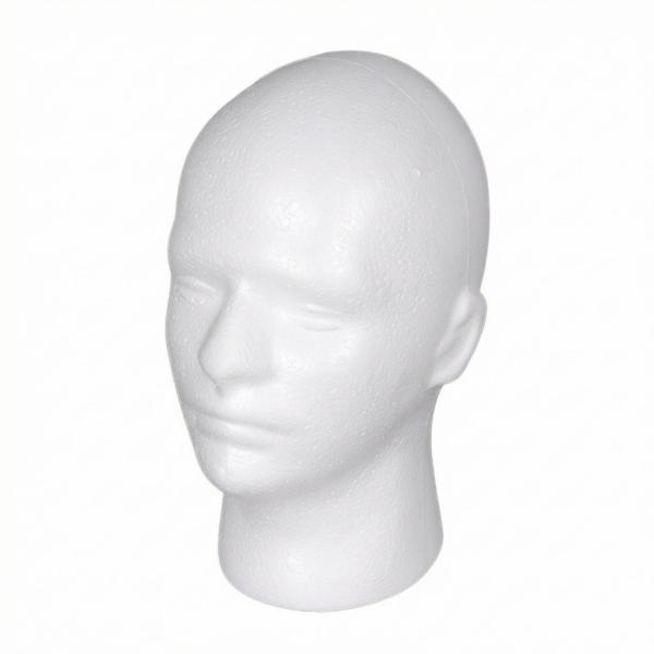 【基本構造】: 軽量で扱いやすい発泡スチロールマネキンを採用した、自立式のディスプレイ用ヘッドモデルです。【機能】: ウィッグの型崩れを防ぐウィッグスタンドとして、またお気に入りの帽子を美しく見せる帽子スタンドとして幅広く活躍します。【実用...