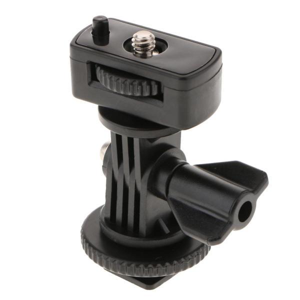 説明:3 方向調整可能: チルト.パン.ロール.安全.完全に調整可能な設計により.撮影中の安定性が向上します.角度を自由に調整できる粘着マウント.ハンドルバーマウントなどとの併用をお勧めします.三脚ネジ付きの固定用アクセサリーが使用可能.ド...