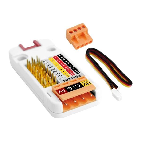 説明:[多用途8チャンネルサーボ制御]: このユニットは最大8つのサーボを同時に駆動するように設計されており.ロボット工学.インテリジェント玩具.その他のサーボ制御プロジェクトなどのアプリケーションに最適です. [高度なSTM32F030F...