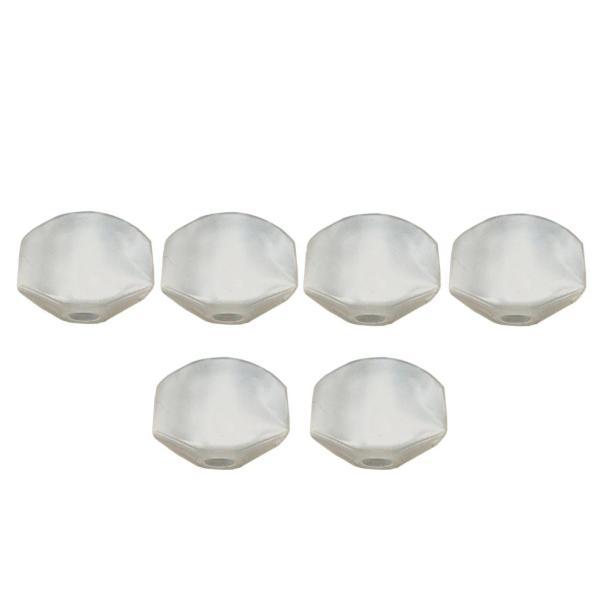 説明:100%新品.高品質ギター チューニングペグ キー ノブ キャップ 6個アコースティック/エレキギターに最適最高の仕上がり.取り付けと使用が簡単材質: プラスチック色: ホワイトサイズチャート:取り付け穴寸法:約4 x 3mm/ 0....