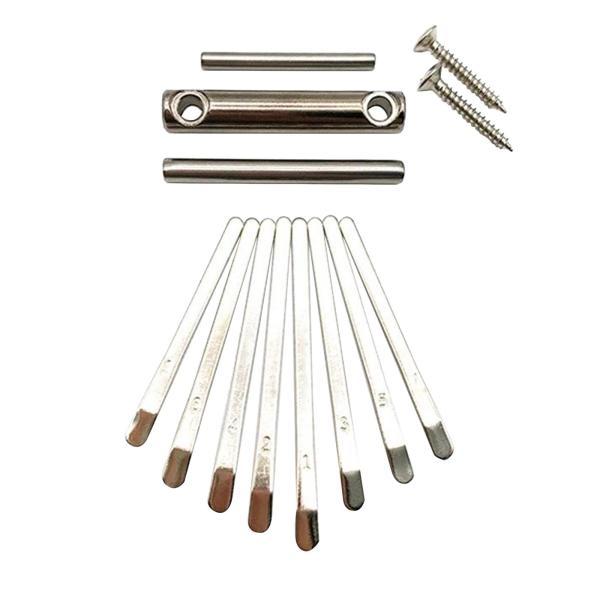 説明:プレミアム素材: プロ仕様のカリンバ キー セットは高品質のステンレス スチール製で.頑丈で耐久性があり.長期間使用できます.素晴らしいサウンド: 高品質の金属素材を使用した親指ピアノのキーは素晴らしいサウンドを奏で.楽しい演奏体験を...