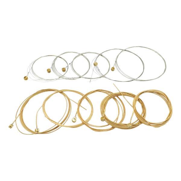 説明:耐久性:弦の弦はステンレス鋼線と銅素材でできており.耐久性があります.楽器アクセサリー: シンプルで簡単.そして絶妙な仕上がり.完璧なデザイン: このアクセサリーは.古くて壊れたギター弦の交換に最適です.便利: シンプルで便利な使用と...