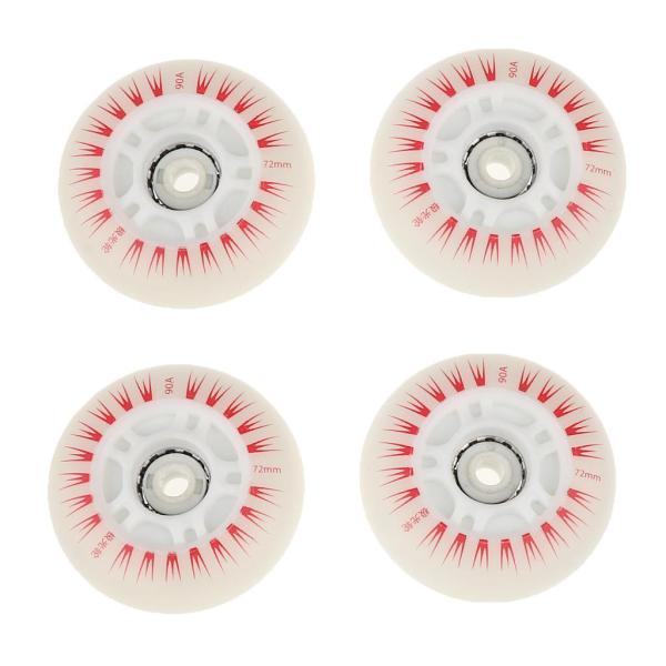 説明:電池は不要.転がると点滅しますより速く.よりスムーズなスケート体験を提供しますプレミアム品質のPU.使用適合: 608ZZ ABEC-7 ベアリング (付属しません)数量:1パック4個仕様:素材: PU色: 赤/緑/青/マルチカラー直...