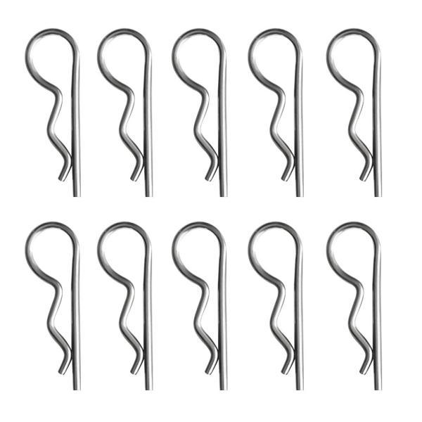 サイズチャート: 3x65mm全長:2.56 "/ 65mm線径:0.12 "/ 3mm大径:0.81 / 20.7mm小さな内径:0.37 "/ 9.4mm 3x50mm全長:1.97 "/ 50mm線径:0.12 "/ 3mm大径:0....