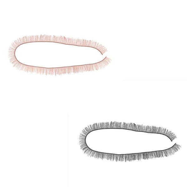 説明: 100%真新しい.繊細で現実的な人形DIYまつげのストリップ使いやすい.あなたの人形が必要とする完璧なサイズでそれをカットすることができます厚手のカーリーグラインドドールのまつげはあなたの素敵な人形をより自然で繊細にします柔らかくて...