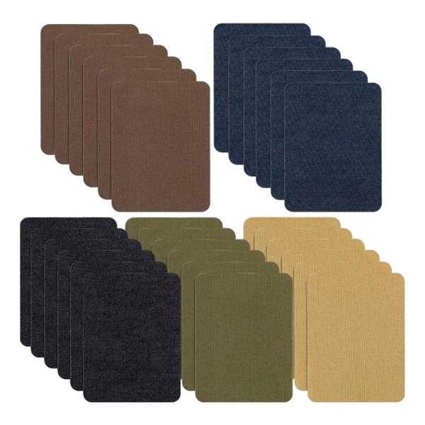 説明:長方形の修理パッチ装飾アップリケ DIY 衣類アクセサリー裏面にホットメルト接着剤を使用して丁寧に作られており.加熱すると粘着性が高まり.アイロンで押すだけです.穴を補修したり.擦り切れたジーンズを補強したり.シャツやバックパックなど...