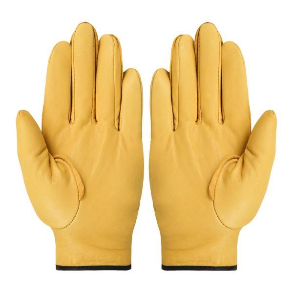 説明:防縮加工済みで柔らかい:牛革は耐摩耗性作業手袋に最適な革です.厳選された上質な牛革を使用しており.厚みがあり耐久性があるだけでなく.柔らかく通気性にも優れています.サイズチャート:M手のひら周囲:16-17.5cm/6.30インチ-6...