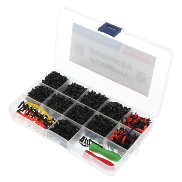 説明:パッケージ: バドミントンラケット.ラケット.ハトメ.アイレット.ストリングアイレット.2300個入り.素材: バドミントン ハトメのアイレットはナイロン製で.高品質で耐久性があります.仕様: シングルホールのサイズは2.1mm.ダブ...