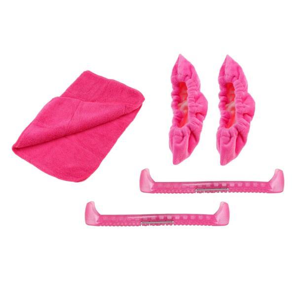 説明:[フィギュアスケートセット]このセットはフィギュアスケート用に特別に設計されており.ソフトアイススケートブレードカバー1組.ハードブレードカバー1組.タオル1枚が含まれています.ホッケースケート.フィギュアスケート.ローラースケートな...