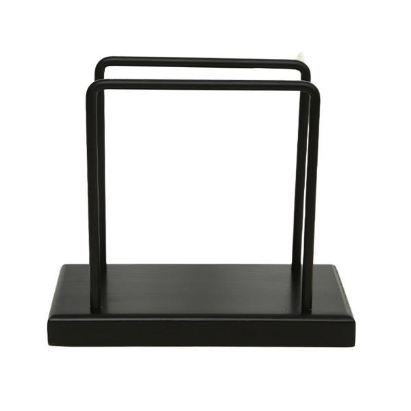 説明:[ナプキンホルダー]:木製ベースのユニークなデザインは.ナプキンやその他の小物のための実用的な収納ソリューションを提供しながら.ご自宅やオフィスの装飾に素朴な魅力を加えます.[素晴らしい仕上がり]: 木製の農家用ナプキンホルダー.自立...