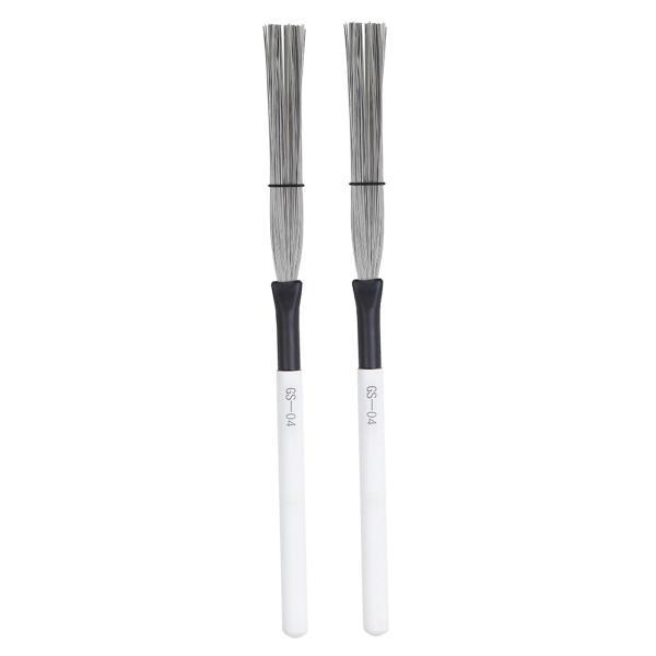 説明:[素材]:ドラムブラシは高炭素鋼と木材で作られており.丈夫で長期間使用できます.[快適なハンドル]: 木製ハンドル付きのドラムワイヤーブラシは持ちやすく.快適です.[特徴]:パーカッションブラシを追加してサウンドに独特のテクスチャーを...