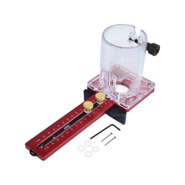 説明:[材質]: ルーター サークル カッター ジグは.アルミニウム合金と PP 透明カバーで作られており.長期使用でも安定性を確保します. [サイズ]: ミリング溝ブラケットの全長は242mmです. [互換性]: ルーターガイドには透明な...