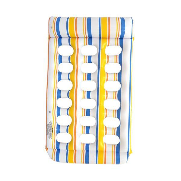 説明:人間工学に基づいた快適さ]:人間工学に基づいて設計されたこのインフレータブルフロートベッドは.並外れた快適さを提供し.水上で楽にリラックスできます[素材:厚くなったPVC材料で作られています.長時間の楽しみのために耐久性と涙への抵抗を...