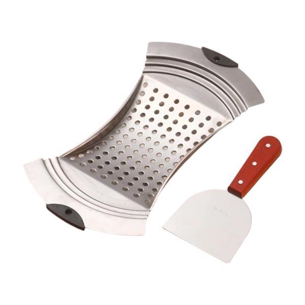 説明: spaetzleを自家製のスパイツルを作る:この革新的なハンドヘルドステンレス鋼のスパイツルメーカーで数分で完璧に形作られたスペツルをクラフトします.楽な麺作りのために [高品質の構造]:高品質の食品グレードのステンレス鋼で作られて...