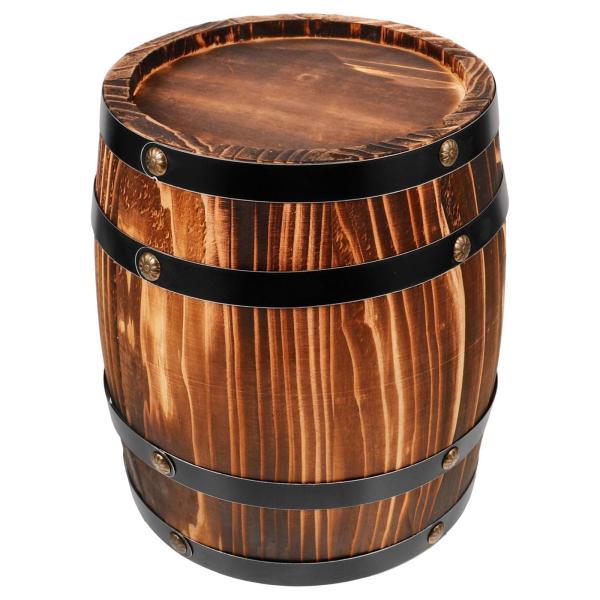 説明:[多用途の装飾]: オークのワイン樽は.ご自宅.キッチン.バー.夏のパーティーの雰囲気を高めるのに適した魅力的な装飾小道具です.素朴なデザインがどんな環境にもヴィンテージな優雅さを加えます. [木製構造]: ウイスキーバケツディスペン...