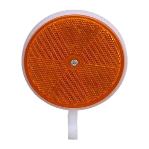 説明:高視認性反射マーカー:両面円形反射マーカー警告サインは.暗い場所でも最大限の視認性と安全性を確保します.頑丈な金属構造:PP製のこの車道用反射板は.反射特性を維持しながら過酷な環境にも耐える頑丈さを備えています.コンパクトサイズ: 直...