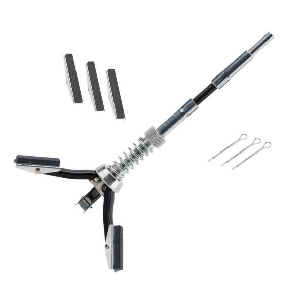 サイズチャート: 18.5cm/7.28インチ.インペリアルグラインダーの調整可能な直径範囲:3/4インチ-2-1/2インチ.メートルグラインダーの調整可能な直径範囲:0.8cm-6.3cm/0.31インチ-2.48インチ.砥石:0.3cm...