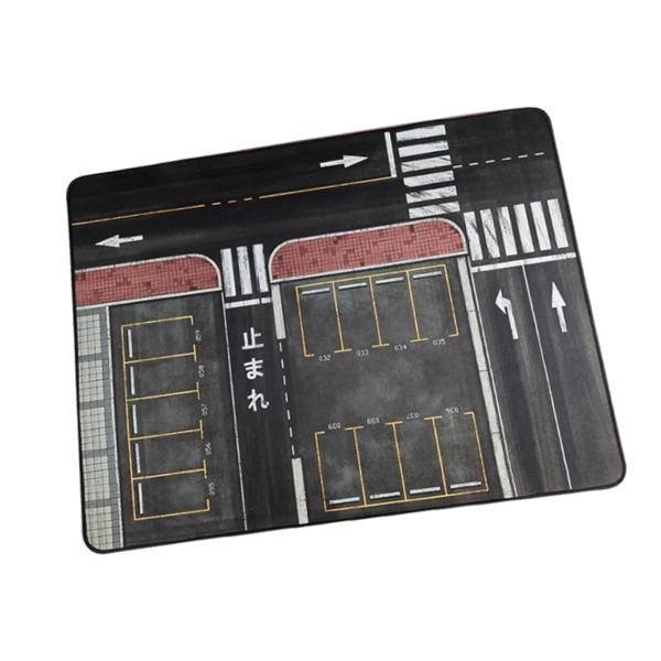 説明: [互換性]1/64スケールの自動車モデル用に設計されており.リアルな街路や交差点の駐車シーンの作成に最適です. [素材]1/64 駐車場マット モデルカー 車両シーン ディスプレイ マットはゴムと布で作られており.耐久性に優れ.滑ら...