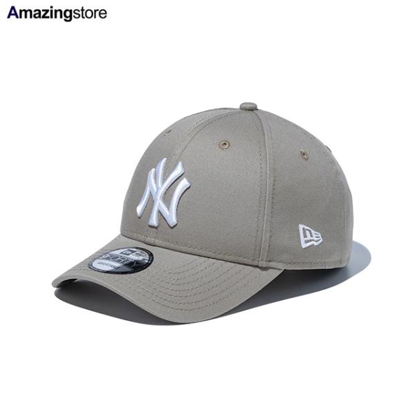 ニューエラ キャップ 9FORTY ニューヨーク ヤンキース MLB TEAM ADJUSTABLE STRAPBACK CAP PEBBLE WHITE NEW ERA NEW YORK YANKEESサイズ調整可能な為男性(メンズ)、女...