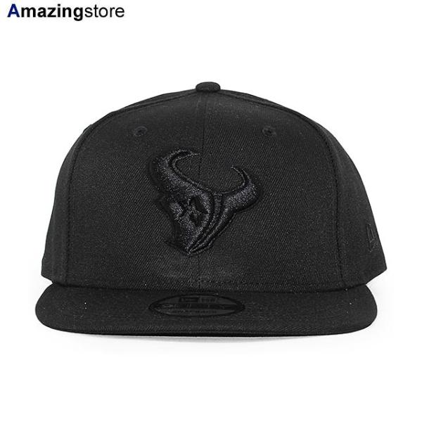 【海外正規店並行輸入商品】 サイズ調整可能な為男性(メンズ)、女性(レディース)問わず着用出来るアイテムです。ニューエラの人気モデル9FIFTY スナップバックキャップです。ブラックベースにブラックのNFL(アメフト)のチームロゴを刺繍した...