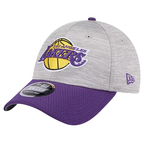 ニューエラ キャップ 9FORTY ロサンゼルス レイカーズ NBA DIGI-TECH 2 TONE STRETCH SNAPBACK CAP HEATHER GRAY PURPLE NEW ERA LOS ANGELES LAKERSサ...