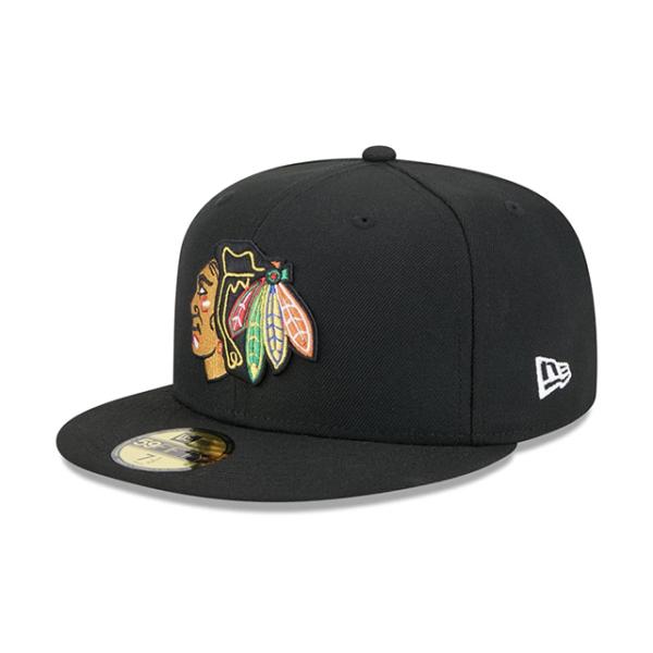 ニューエラの象徴であり定番の59FIFTY(FITTED CAP)モデルになります。 約1cm刻みでサイズがある為男性(メンズ)、女性(レディース)問わず着用出来る帽子です。NHL(アイスホッケー)のチームロゴを刺繍した帽子です。アンダーバ...
