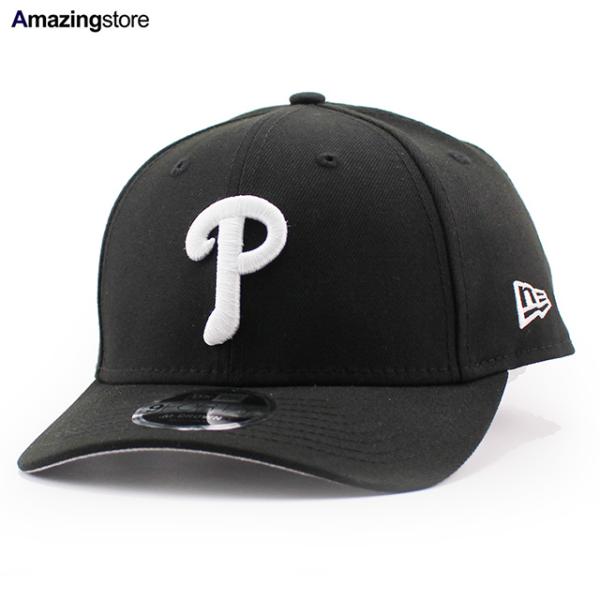 ニューエラ 9FORTY M-CROWN スナップバック フィラデルフィア フィリーズ MLB SNAPBACK CAP BLACK-WHITE NEW ERA PHILADELPHIA PHILLIESこちらサイズ調整可能な為男性(メンズ...