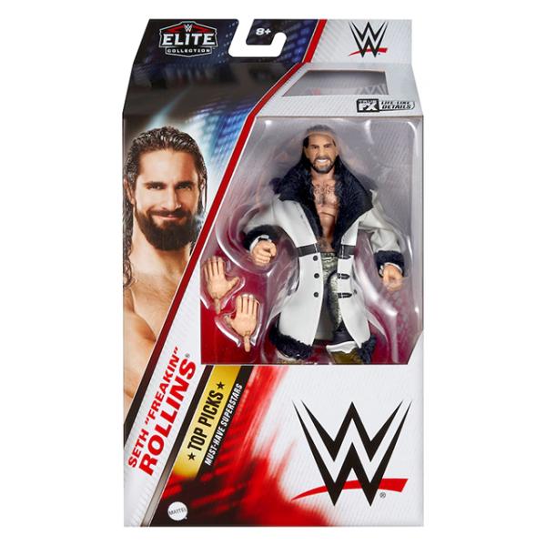WWEの人気レスラーのフィギュアシリーズになります。こちらWWEのスーパースター、セス "フリーキン" ロリンズモデルになります。サイズ：7インチ(約17.78cm)※ボックスに汚れ、凹み、破れ等がある場合がございます。予めご理解の上ご購入...