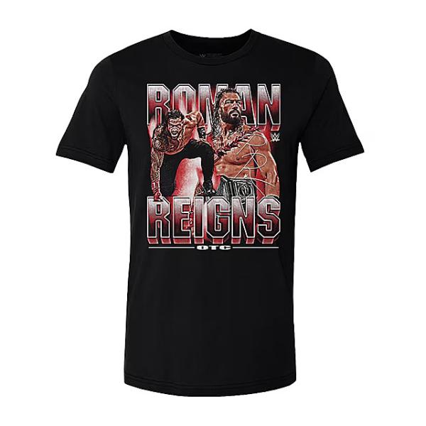 WWEのトップレスラー、ローマン レインズモデルのTシャツになります。Original Tribal Chief(オリジナル・トライバル・チーフ)を意味するOTCがプリントされております。▼サイズS - (着丈：約71.5cm/身幅：約45...