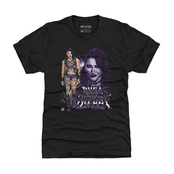 WWEを代表するレスラーの一人リア リプリーモデルのTシャツになります。レッスルマニア41に引き続きサマースラム2025でもイヨ スカイそして王者ナオミとのトリプルスレットマッチが決定しております。▼サイズS - (着丈：約71.5cm/身...