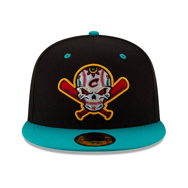 ニューエラの象徴であり定番の59FIFTY(FITTED CAP)モデルになります。約1cm刻みでサイズがある為男性(メンズ)、女性(レディース)問わず着用出来る帽子です。MiLB(マイナーリーグ)がラテン・ヒスパニック系ファン増加の為に2...