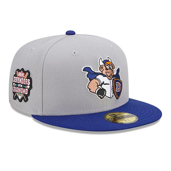 ニューエラの象徴であり定番の59FIFTY(FITTED CAP)モデルになります。約1cm刻みでサイズがある為男性(メンズ)、女性(レディース)問わず着用出来る帽子です。MiLB(マリナーリーグ)のチームロゴを刺繍したモデルです。こちらは...