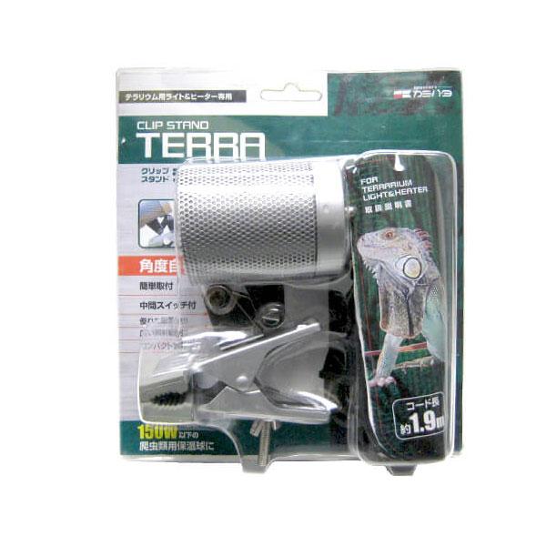・クリップ式で取り付けが簡単です。・角度も自在でお好みの照射方向に設定可能です。・ケージに直接設置できるように、固定用ビスを付属しました。・150W以下のテラリウム用ライト/保温球がご使用出来ます。サイズ：192×55×172mm