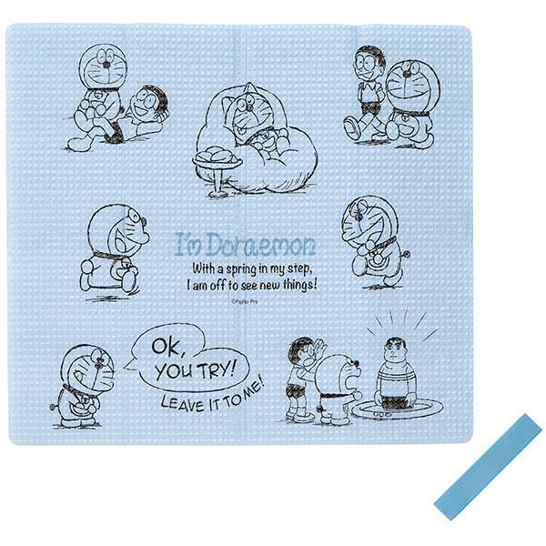 大人気 I'm Doraemon グッズ折りたためるクッション座布団弾力性があって柔らかな素材お尻が痛くなりにくい裏面はアルミ蒸着ゴムバンド付きでコンパクトに折りたためて持ち運びに便利キャンプ、スポーツ観戦、ピクニック等に凹凸や突起物のない...