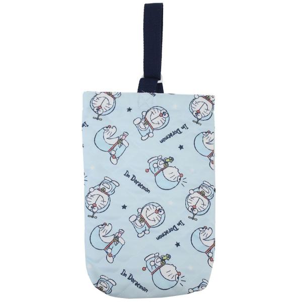 サンリオとドラえもんのコラボI'mDoraemonシューズバッグ上履きや体育館シューズを入れるのにちょうどいいサイズですアイロン接着のネームラベル入り学校や幼稚園で最適ですスポーツや習い事にも■サイズ：約200×270mm（持ち手の長さ：約...