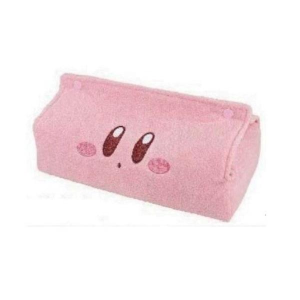 大人気キャラクターKIRBY　星のカービィもこもこぬいぐるみ素材のティッシュカバーインテリアとしても最適です＊ティッシュボックスの形状やサイズによっては入らない物もございます。■サイズ：約H130×W240×D140mm■素材：ポリエステル...