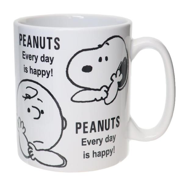 スヌーピーリラックスタイム陶磁器製人気アイテム マグカップコーヒーカップとしてティーカップとしてリラックスした時間を過ごすのに最適なアイテムですPEANUTS SNOOPY可愛いスヌーピーのデザインです■サイズ：直径約79×92mm■素材：...