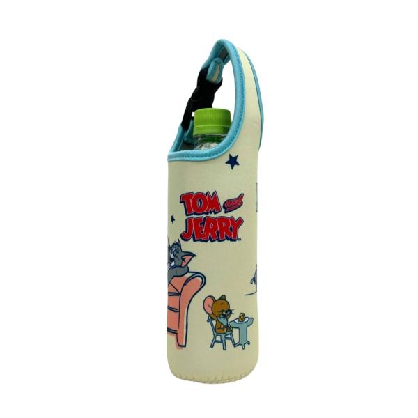 大人気キャラクター トムジェリトムとジェリーのペットボトルカバーTOMandJERRYトムとジェリーグッズペットボトルや水筒を入れるケースペットボトルカバー冷たい飲み物を入れた時の結露水滴対策に夏の暑い日に熱中症対策で水分補給持ち運びに便利...