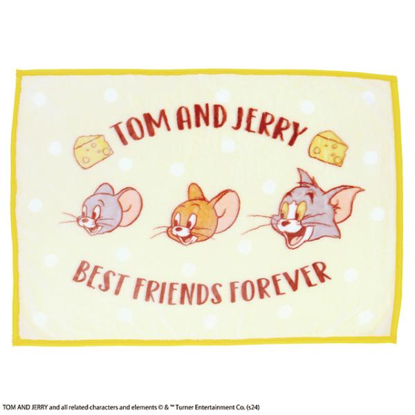 大人気キャラクター トムジェリトムとジェリーのブランケットTOMandJERRYトムとジェリーグッズトムとジェリーデザインのひざ掛け寒い日は勿論夏場のエアコンによる冷え対策にもご家庭や職場で毛足が長く肌触りの良い柔らかなマイヤー毛布■サイズ...