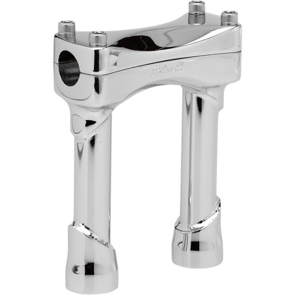 ■カラー：ポリッシュ■サイズ：6インチ■1インチハンドルに適合■取り付けボルトサイズ1/2-13■品番　06020659■Biltwellハーレー カスタムパーツ / 1インチ径クランプ / MR-006-HD-CP