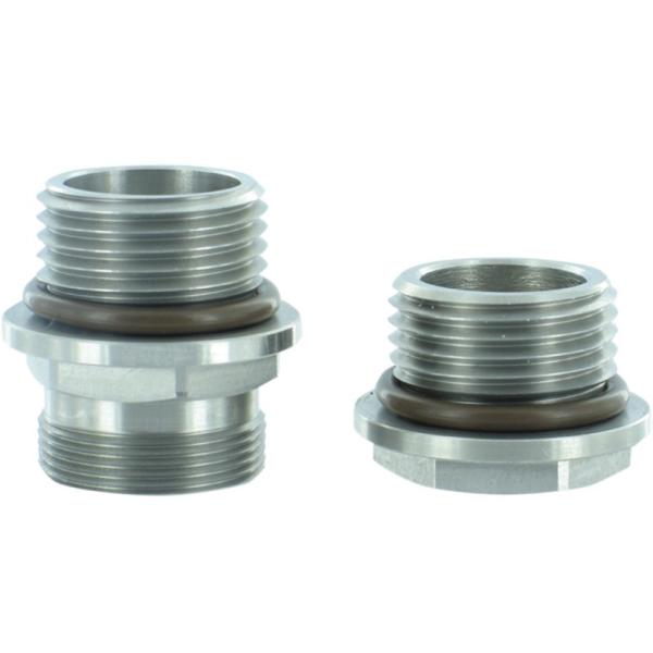 ■22mmアダプター＆プラグ■2001〜03年Delphi EFIモデルに適合■素材: ステンレス■PINGEL(ピンゲル)製ハーレー カスタムパーツ / アクセサリー / 62054