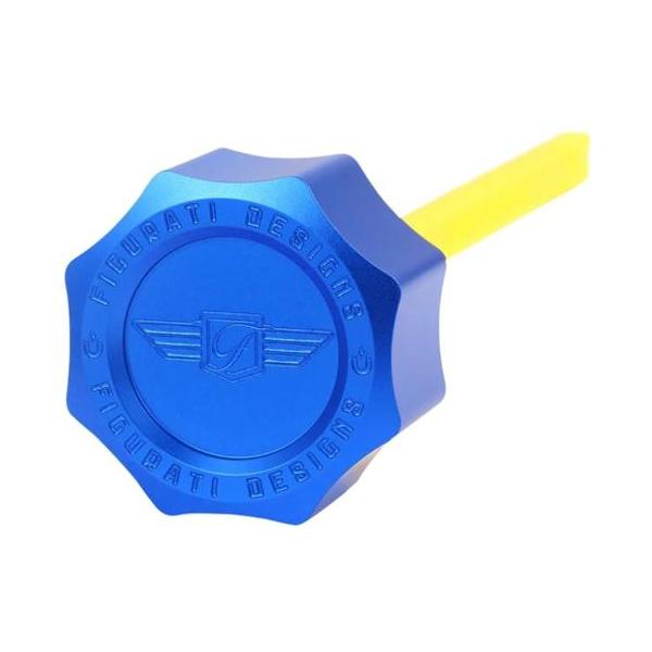 2017年以降ツーリング、トライクモデルに適合カラー：ブルーFIGURATI DESIGNS(フィグーラティデザインズ)ハーレー カスタムパーツディップスティック